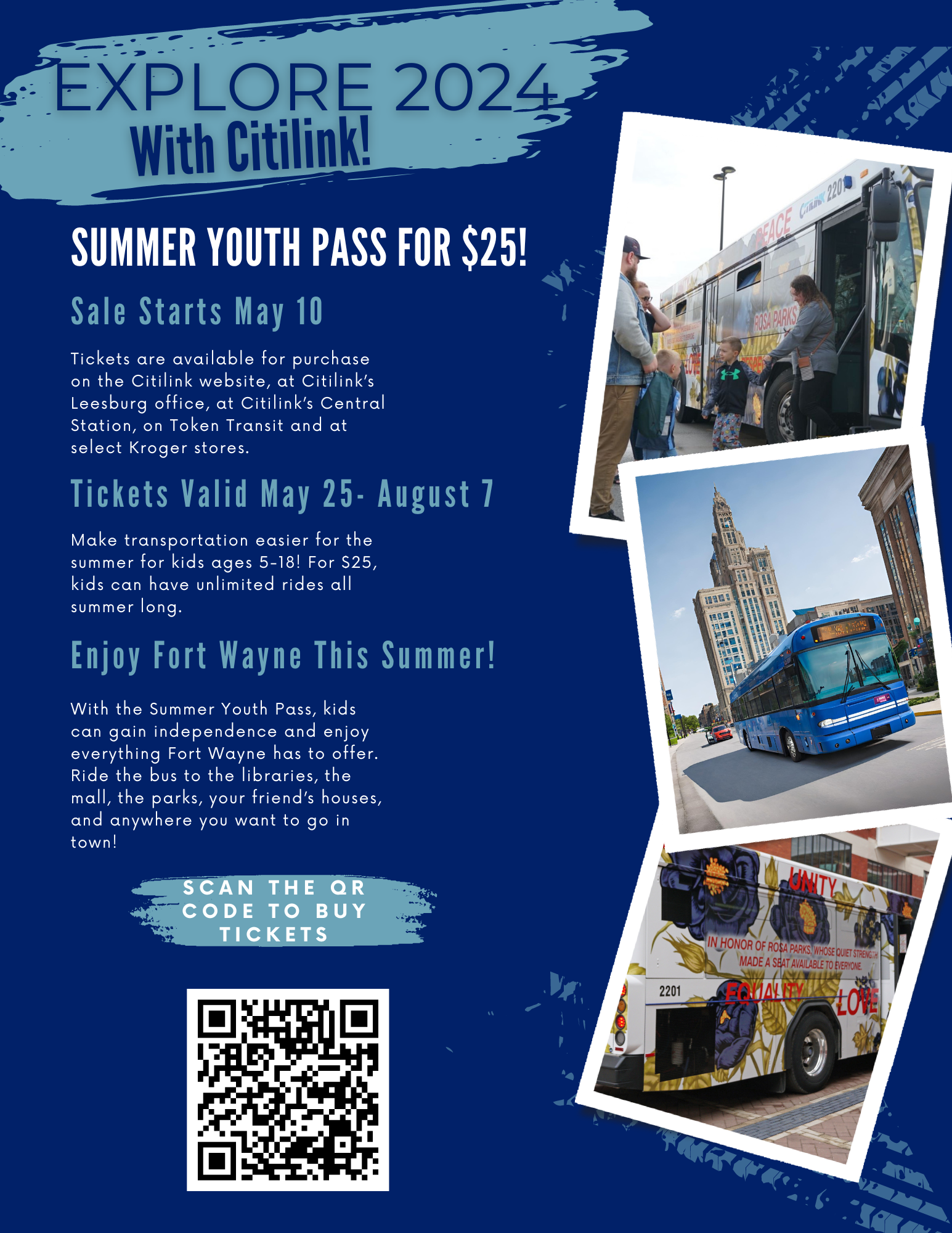 2024 Summer Youth Bus Passes Are On Sale Now! - Citilink